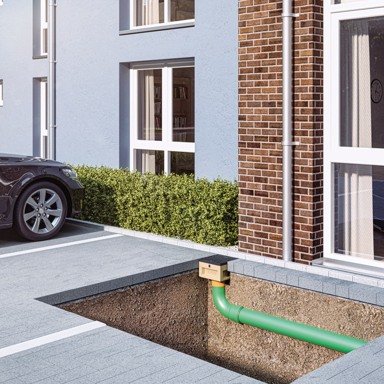 Multipoint - lage robuuste afvoerput voor grote belastingen