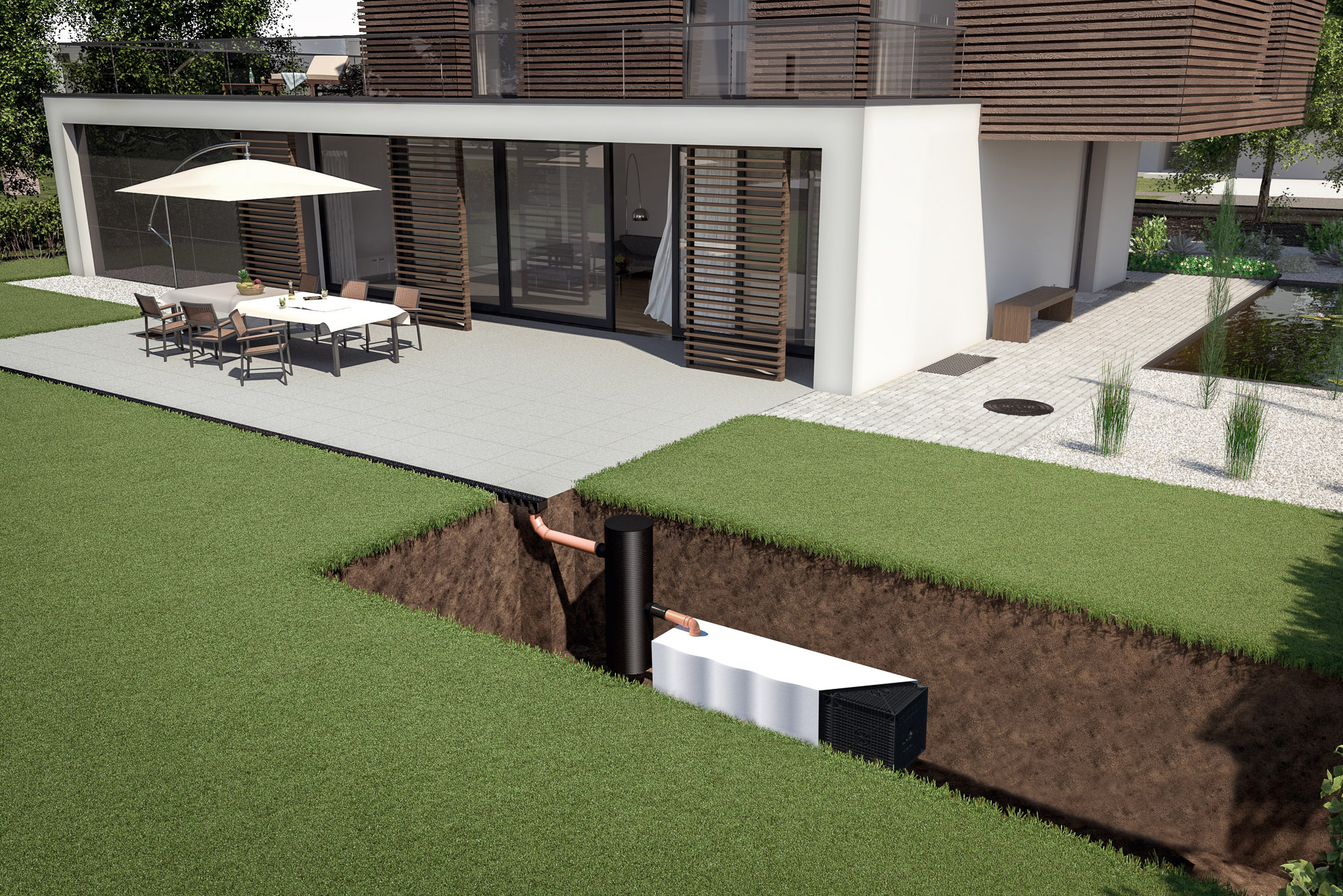 Infiltra 2.0, infiltratiekratten voor een klimaatbestendige tuin