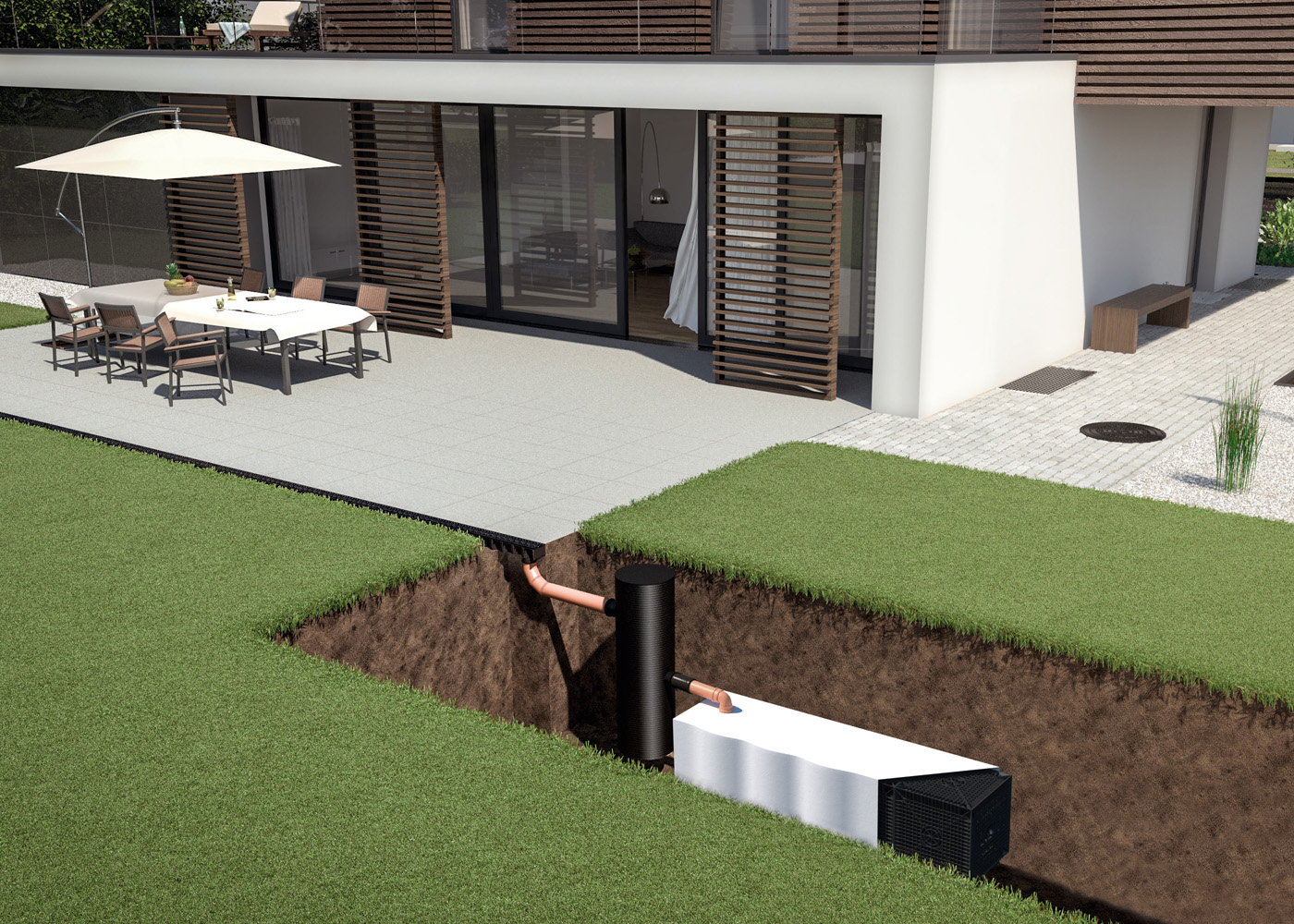 Infiltra 2.0, infiltratiekratten voor een klimaatbestendige tuin