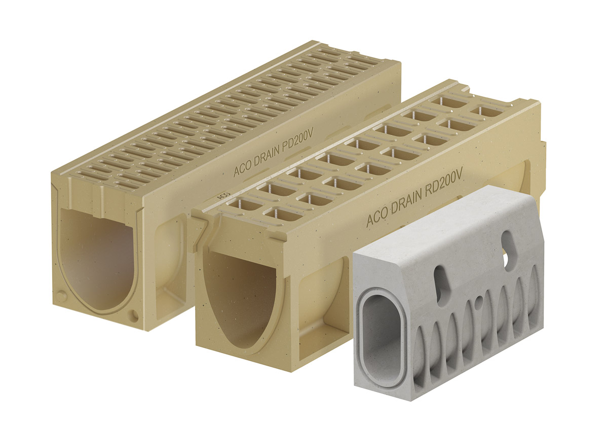 Caniveaux de drainage monolithiques un sécurité et une stabilité maximale